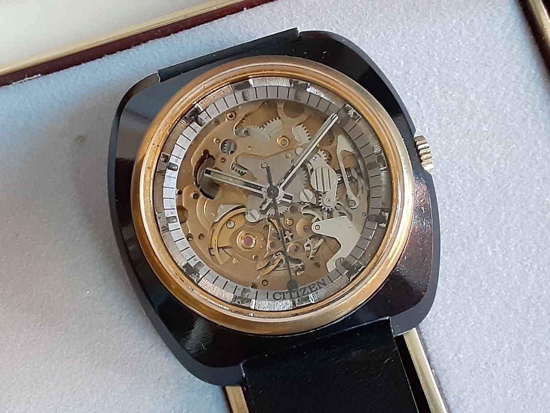 CITIZEN SKELETON Watch Vintage Works Keep Time on Carousell