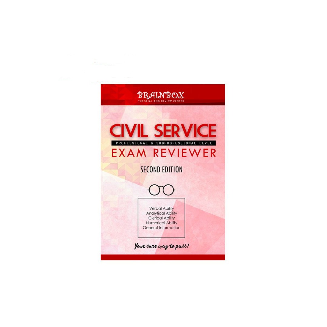 Civil Service Exam Reviewer 2023 - Brain Box, Hobbies & Toys, Books ...