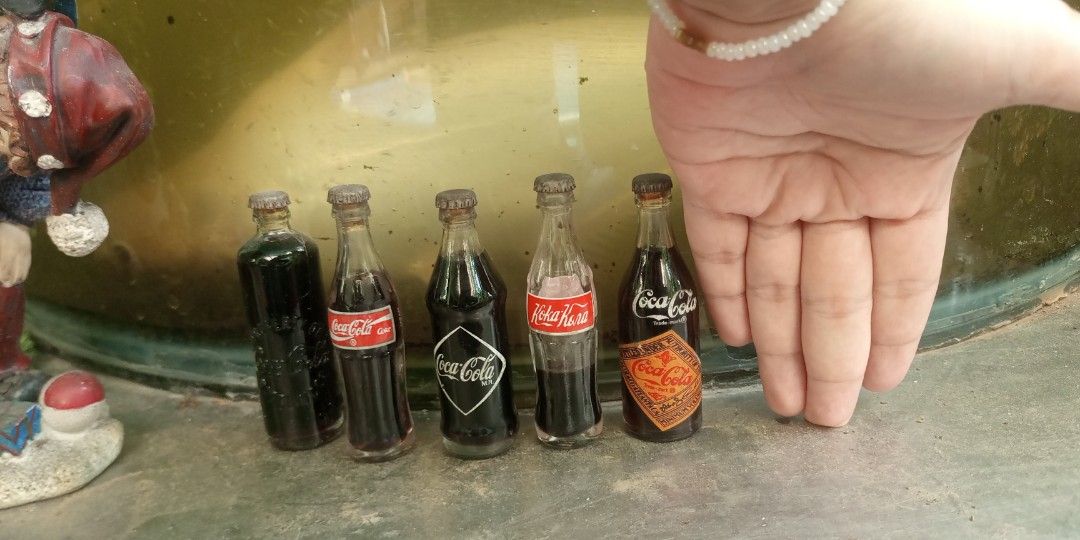 Coke mini bottles from the 60s, 70s or 80s I think?, Hobbies & Toys ...