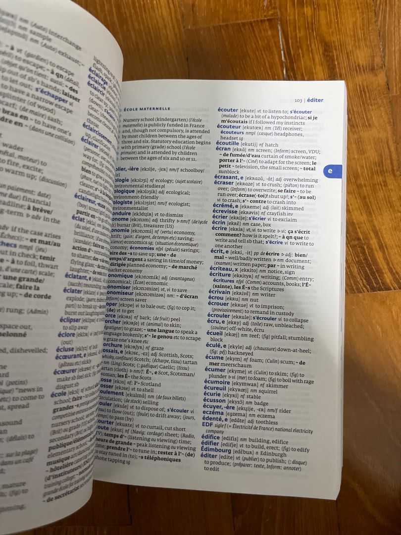 Collins essential french Dictionary & grammar, Hobbies & Toys, Books ...