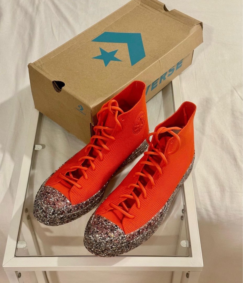 Converse chuck 70hi Bright Poppy String, Men's Fashion, Footwear ...