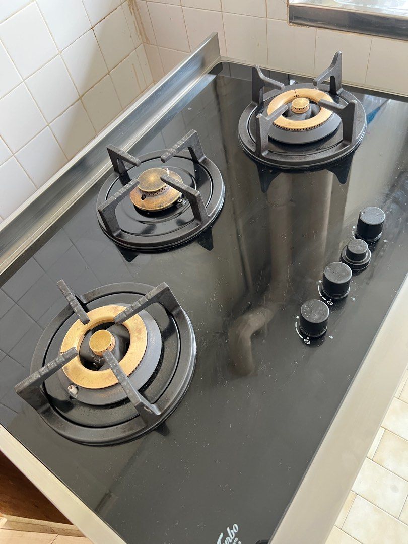 Cooking Stove (Turbo Incanto T7633) with stainless cabinet, Furniture ...