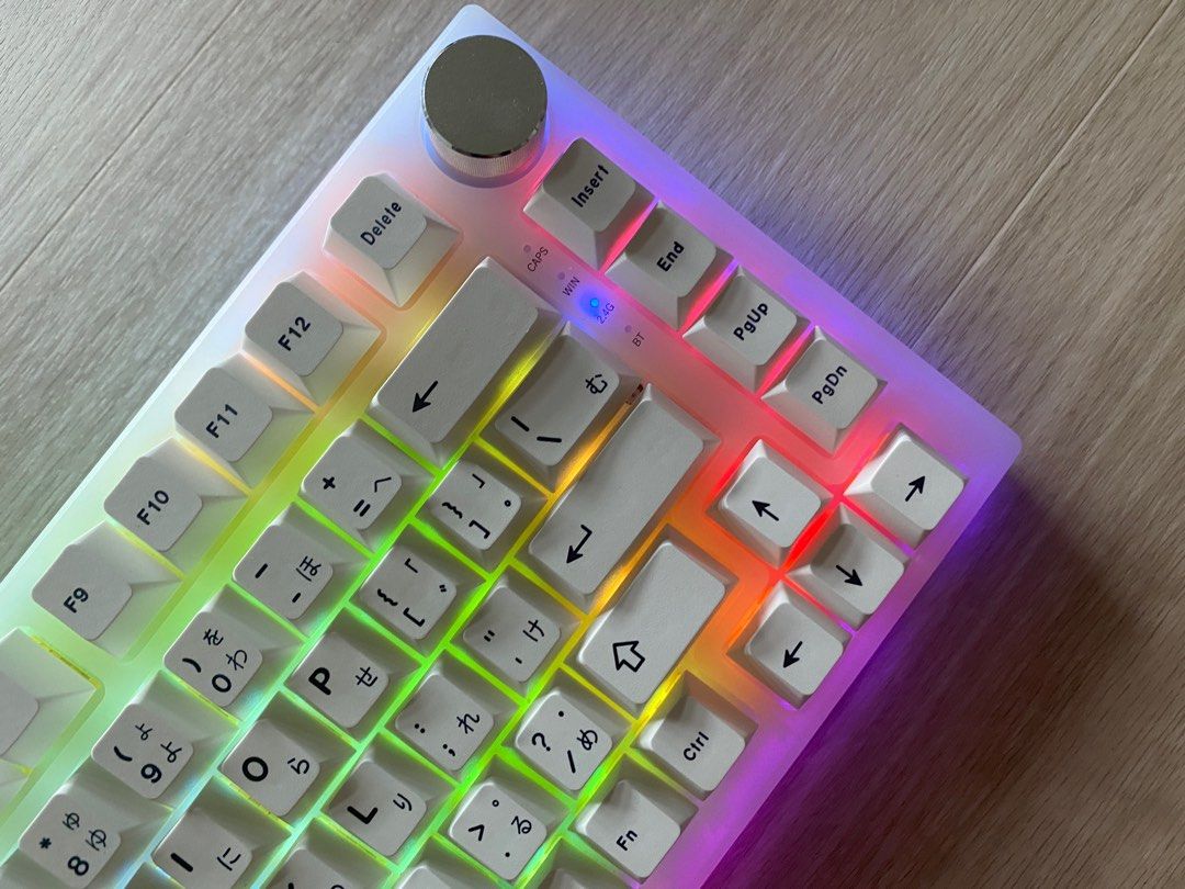 Creamy Thocky Modded Custom Mechanica Keyboard (wired + wireless ...