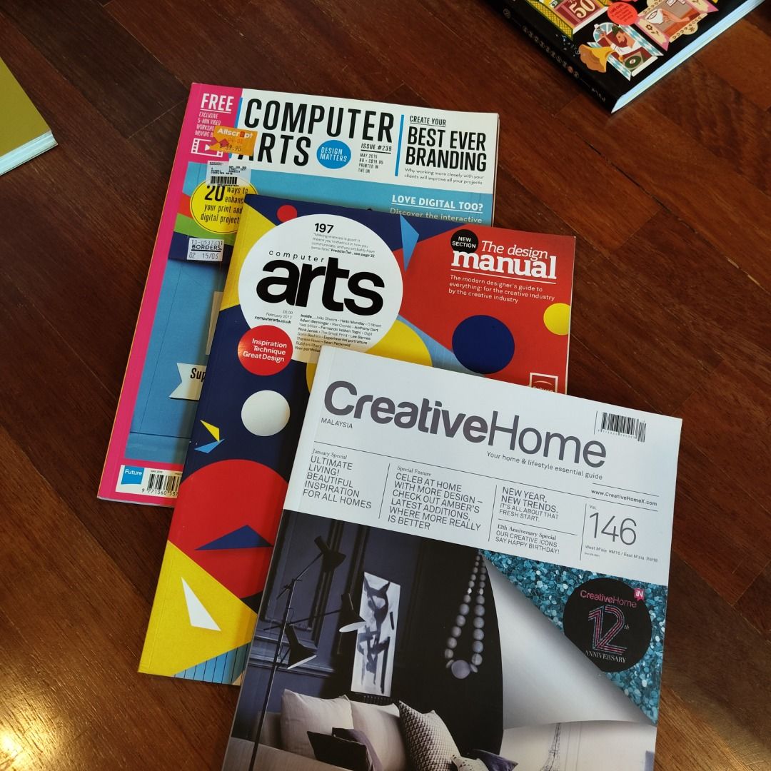 Creative, Computer & Arts Magazines (3-in-1), Hobbies & Toys, Books ...