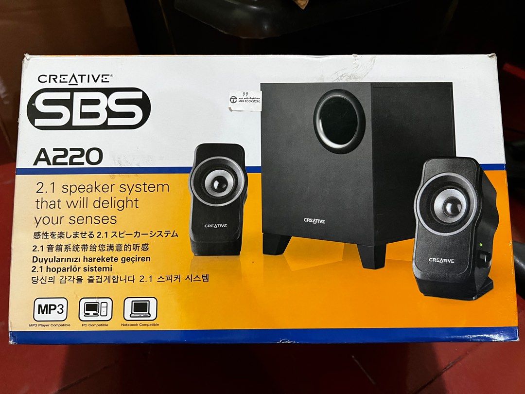 Creative SBS A220 Speakers, Audio, Soundbars, Speakers & Amplifiers on ...