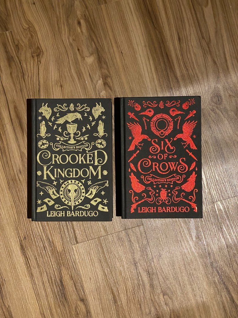 Crooked Kingdom and Six of Crows by Leigh Bardugo (COLLECTORS EDITION), Hobbies & Toys, Books ...