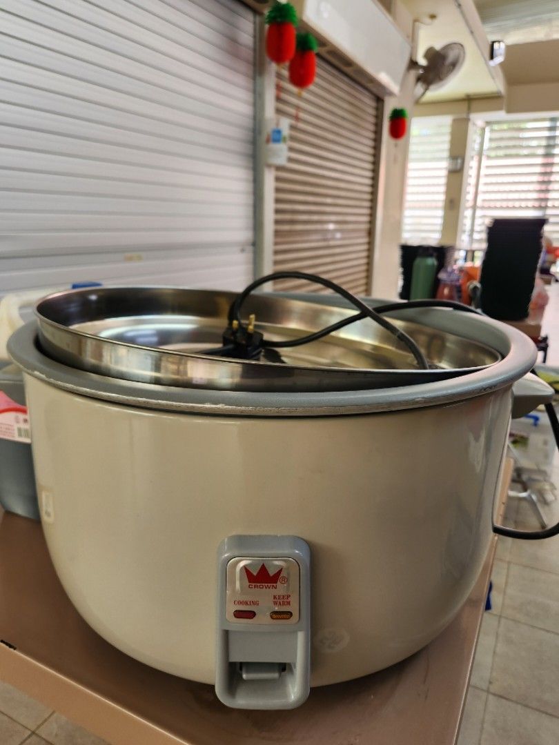 Crown ER50A Commercial Rice Cooker, TV & Home Appliances, Kitchen ...