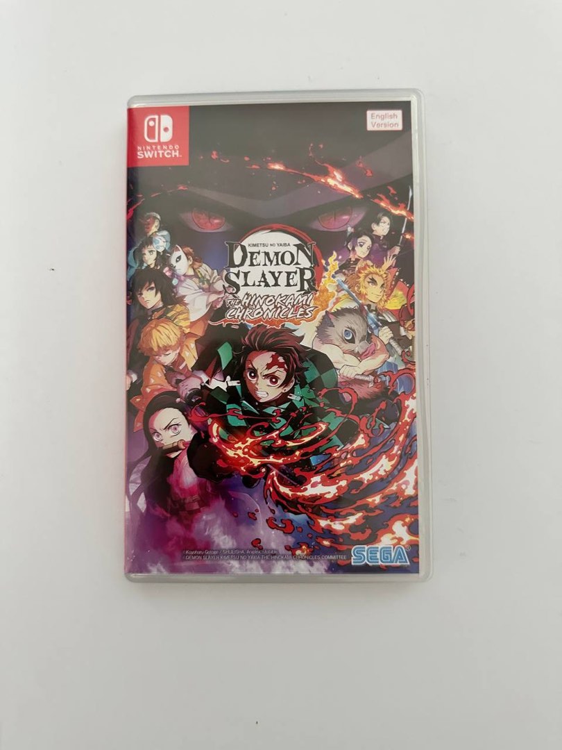 Demon Slayer Nintendo Switch game, Video Gaming, Video Games, Nintendo ...