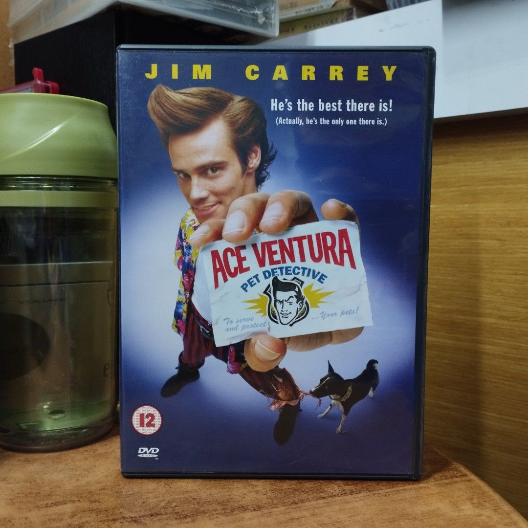(DVD) ACE VENTURA PET DETECTIVE, Hobbies & Toys, Music & Media, CDs & DVDs on Carousell