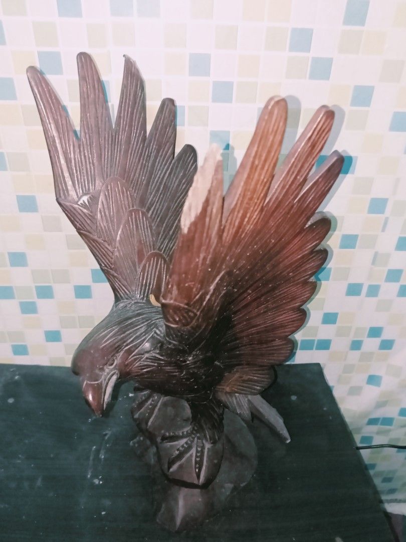Eagle Display (Narra), Furniture & Home Living, Home Decor, Other Home ...