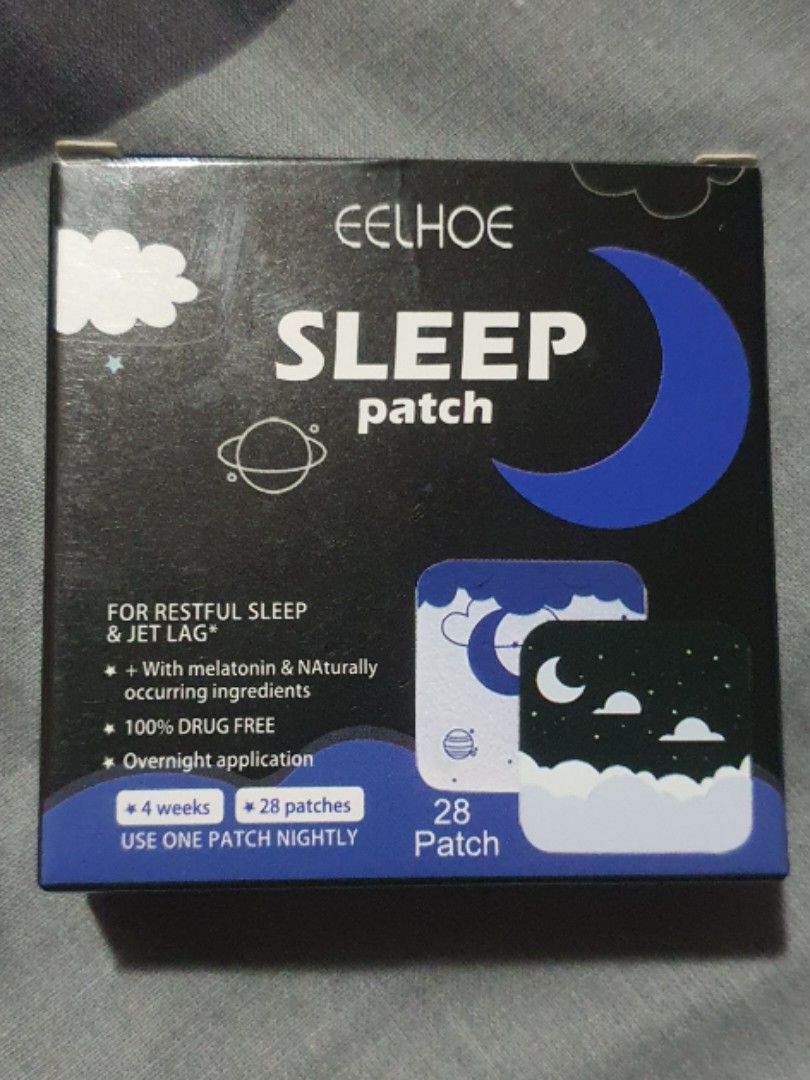 EELHOE Sleep Patch, Health & Nutrition, Health Supplements, Vitamins & Supplements on Carousell