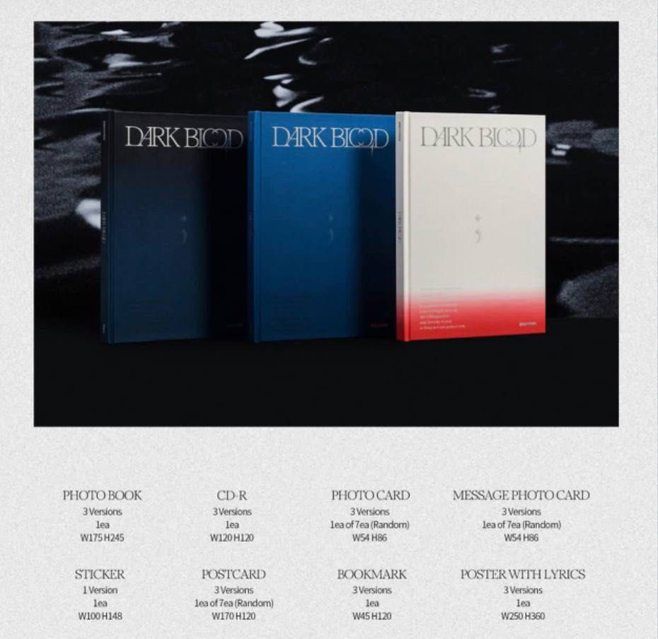 enhypen dark blood album, Hobbies & Toys, Memorabilia & Collectibles, K ...