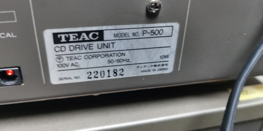 Esoteric (Teac) P-500 Transport and D-500 DAC on Carousell