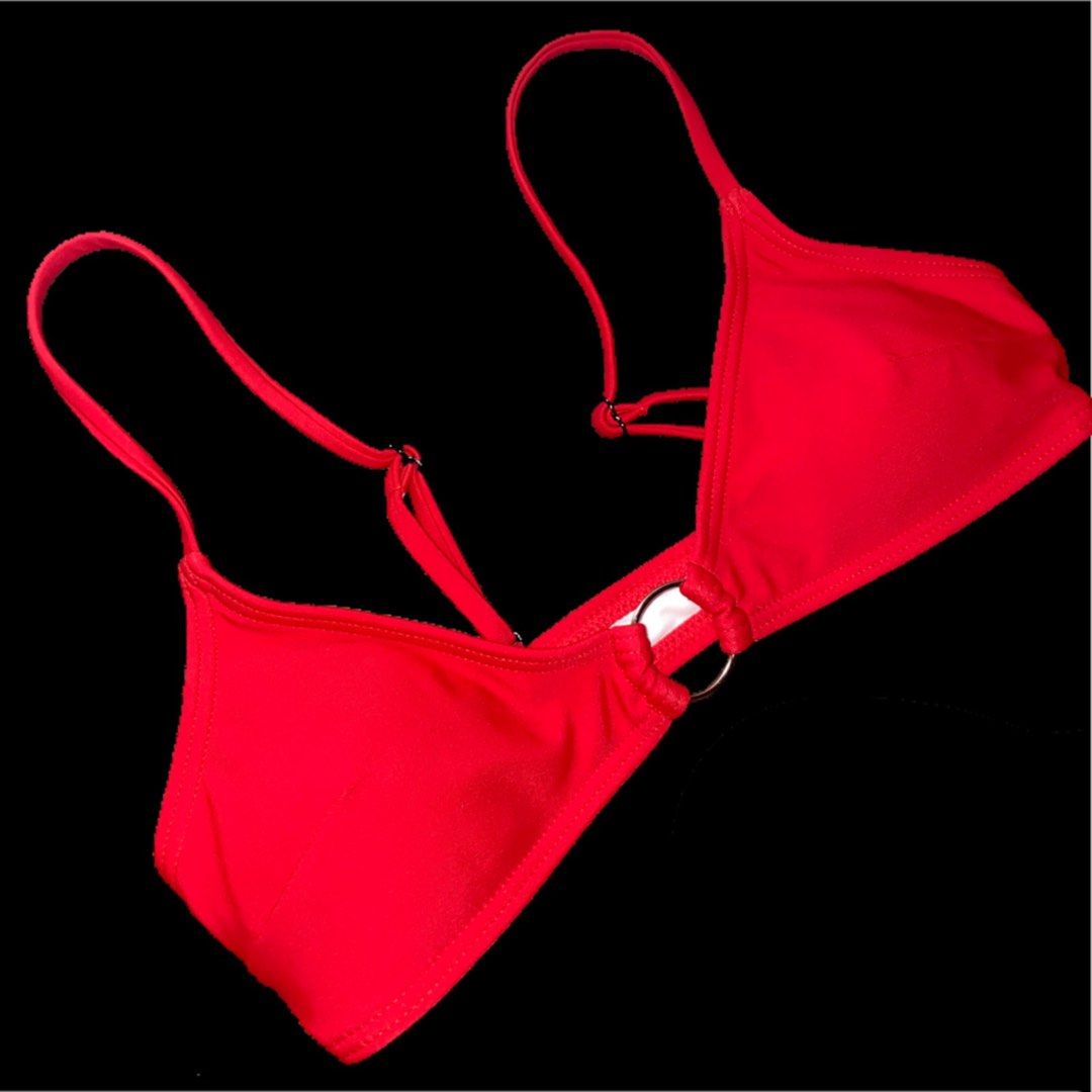 Esseantial Red Bikini (with free cover up), Women's Fashion, Swimwear ...