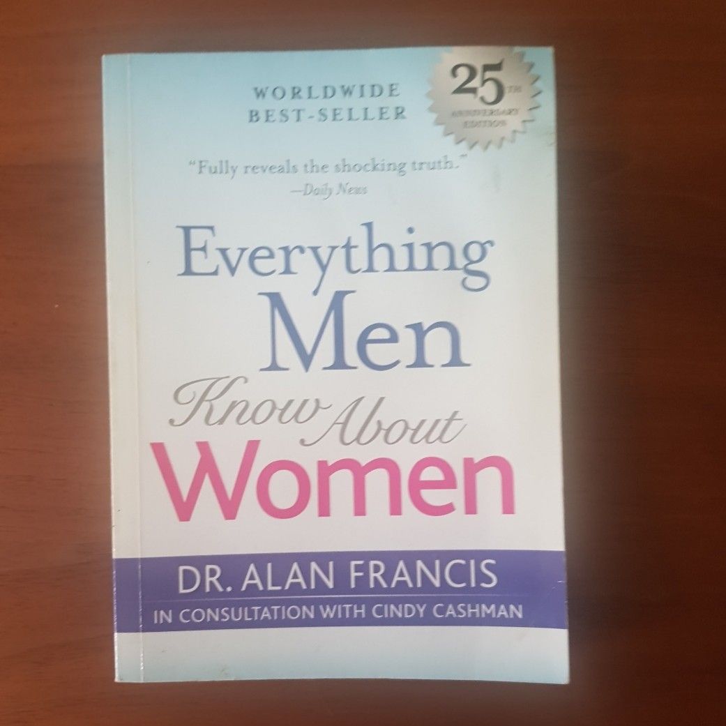 Everything men know about women Book on Carousell