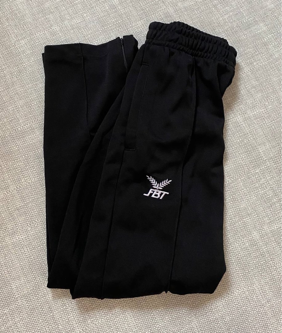 fbt black track pants with pockets, Women's Fashion, Bottoms, Other ...