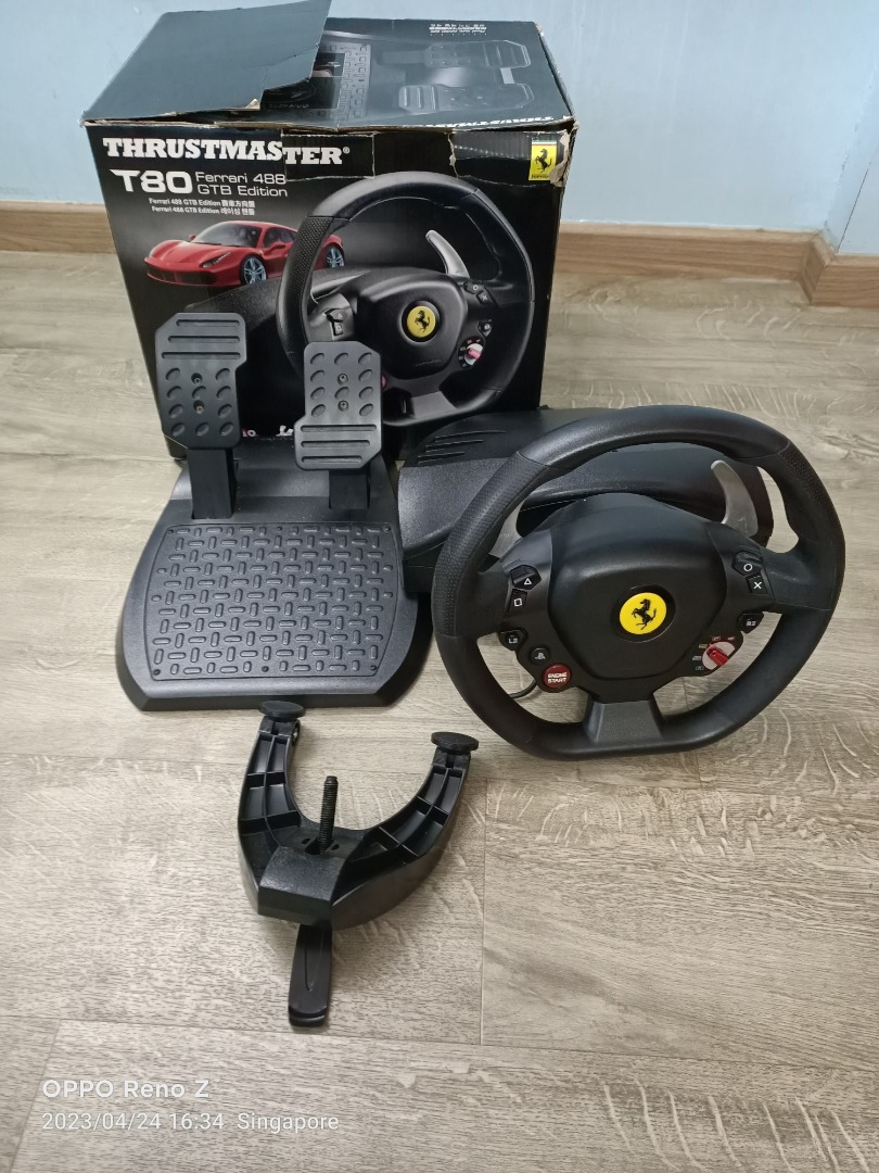 Ferrari 458 Italia Thrustmaster t80 (with box), Mobile Phones & Gadgets ...