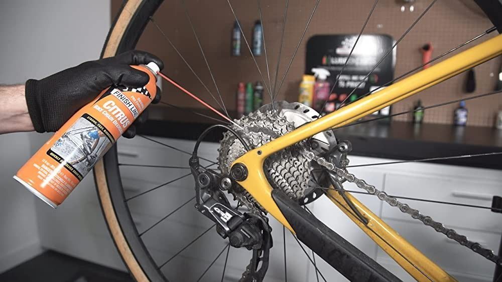 Finish Line Citrus Degreaser Bicycle Degreaser for Bike Chain Cleaning ...