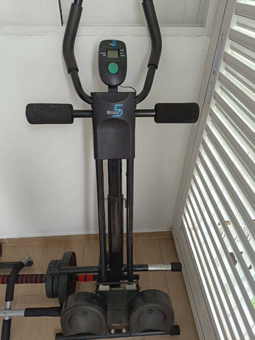 FitMaxx 5 Fantastic cardio and abs machine. Light and portable., Sports ...