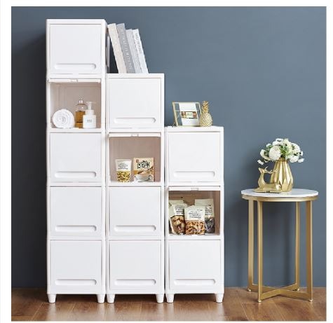 Flip Top Storage Cabinet / Box / Shelves / Drawers, Furniture & Home ...