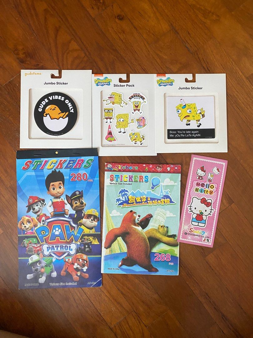 [free nm negotiable] brand new stickers typo puffy stickers crafting ...