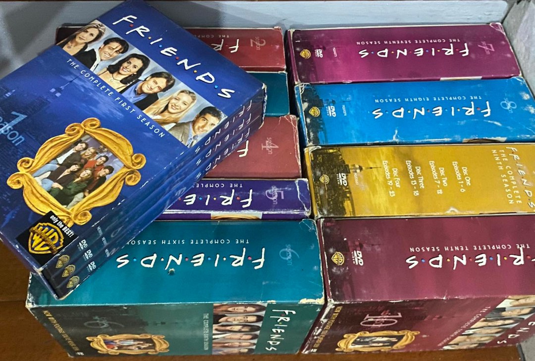 FRIENDS DVD Boxed Set Complete 10 Seasons, Hobbies & Toys, Music ...