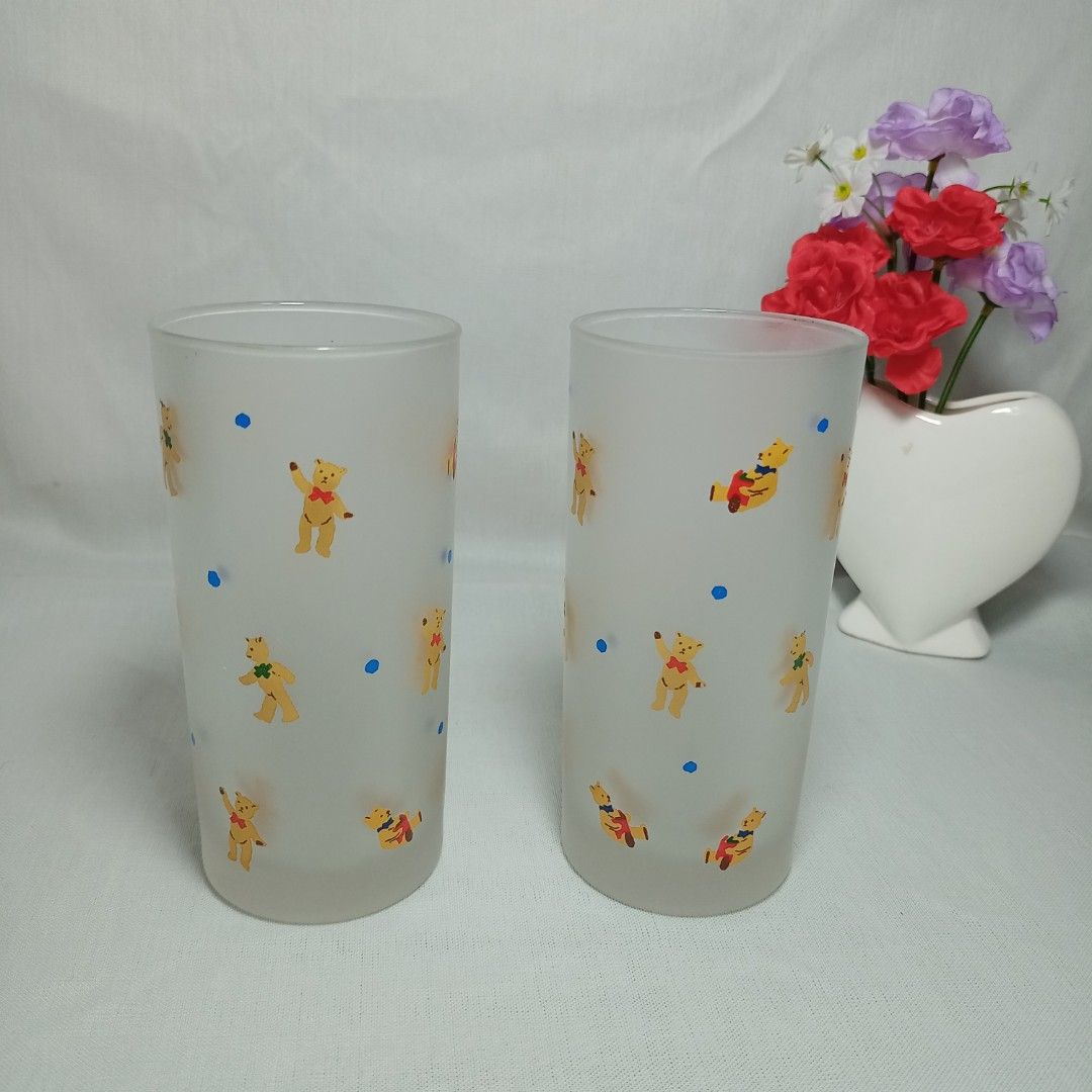 FROSTED DRINKING GLASS, Furniture & Home Living, Kitchenware ...