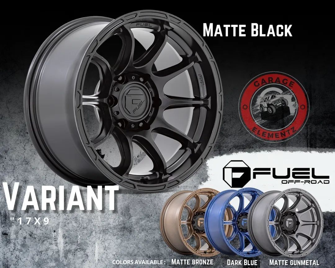 Fuel Offroad rims Hilux Ranger Navara Raptor Dmax colorado BT50 on ...