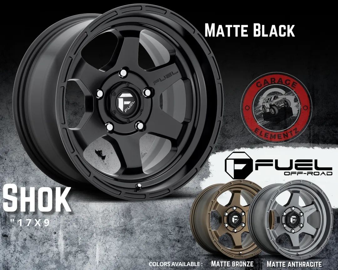 Fuel Offroad rims Hilux Ranger Navara Raptor Dmax colorado BT50 on ...