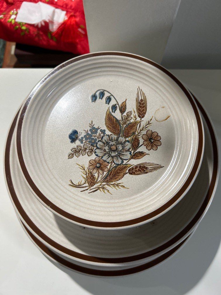 (With Stamp) - Made in Japan Fuji Stone Blue Bell Stoneware Ceramic ...