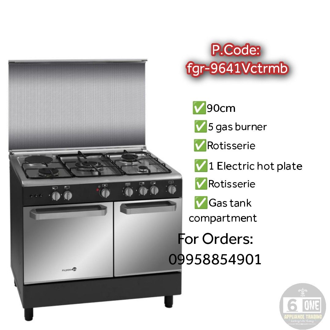 FUJIDENZO GAS RANGE BRAND NEW, TV & Home Appliances, Kitchen Appliances ...