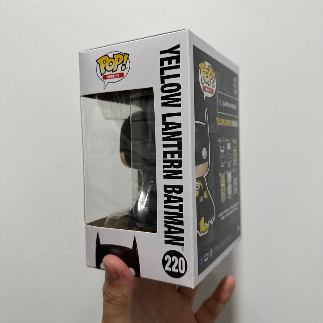Funko Pop! Batman (Yellow Lantern) - DC Comics / DCU / DCEU Warner ...