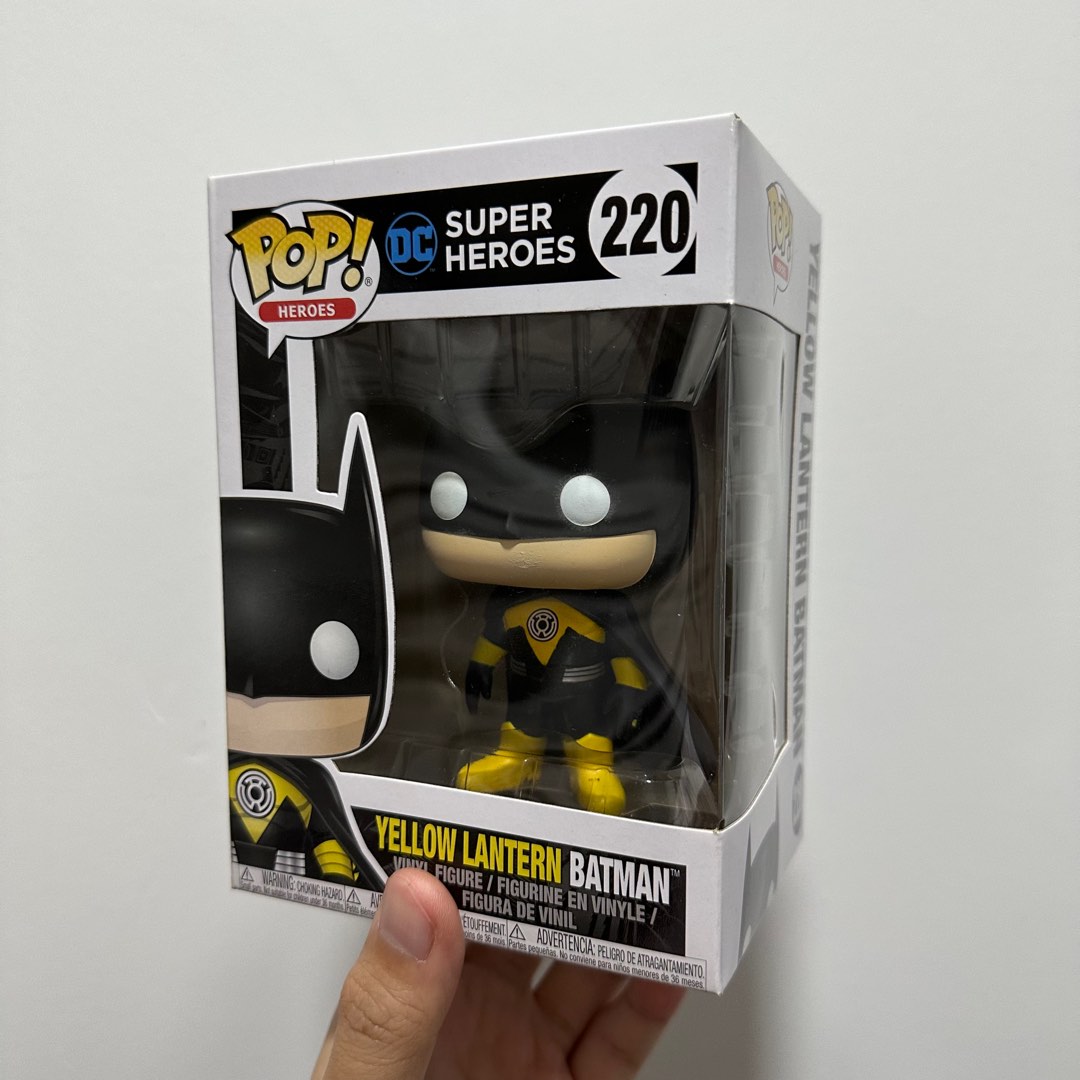 Funko Pop! Batman (Yellow Lantern) - DC Comics / DCU / DCEU Warner ...