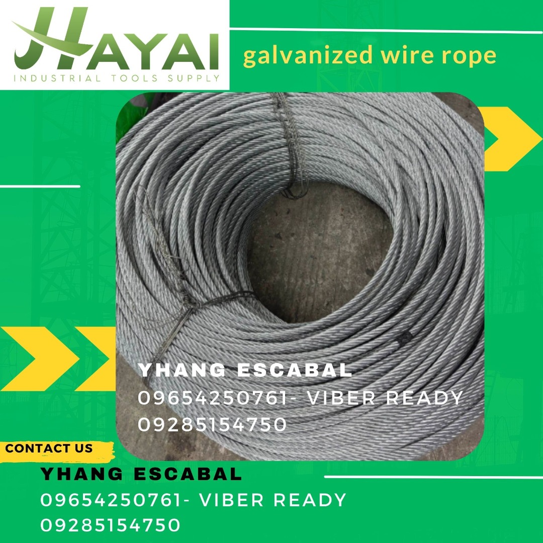 galbanized wire rope, Commercial & Industrial, Construction & Building ...