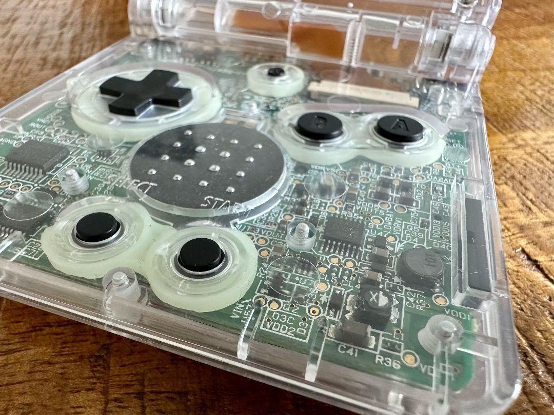 Game Boy Advance SP - IPS screen - Clear shell, Video Gaming, Video ...