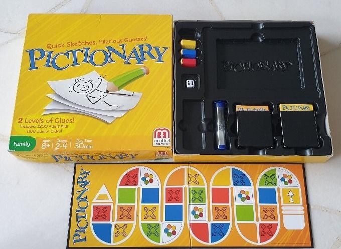 Games - Bounce-Off, Pictionary & Blast Box, Hobbies & Toys, Toys & Games on Carousell