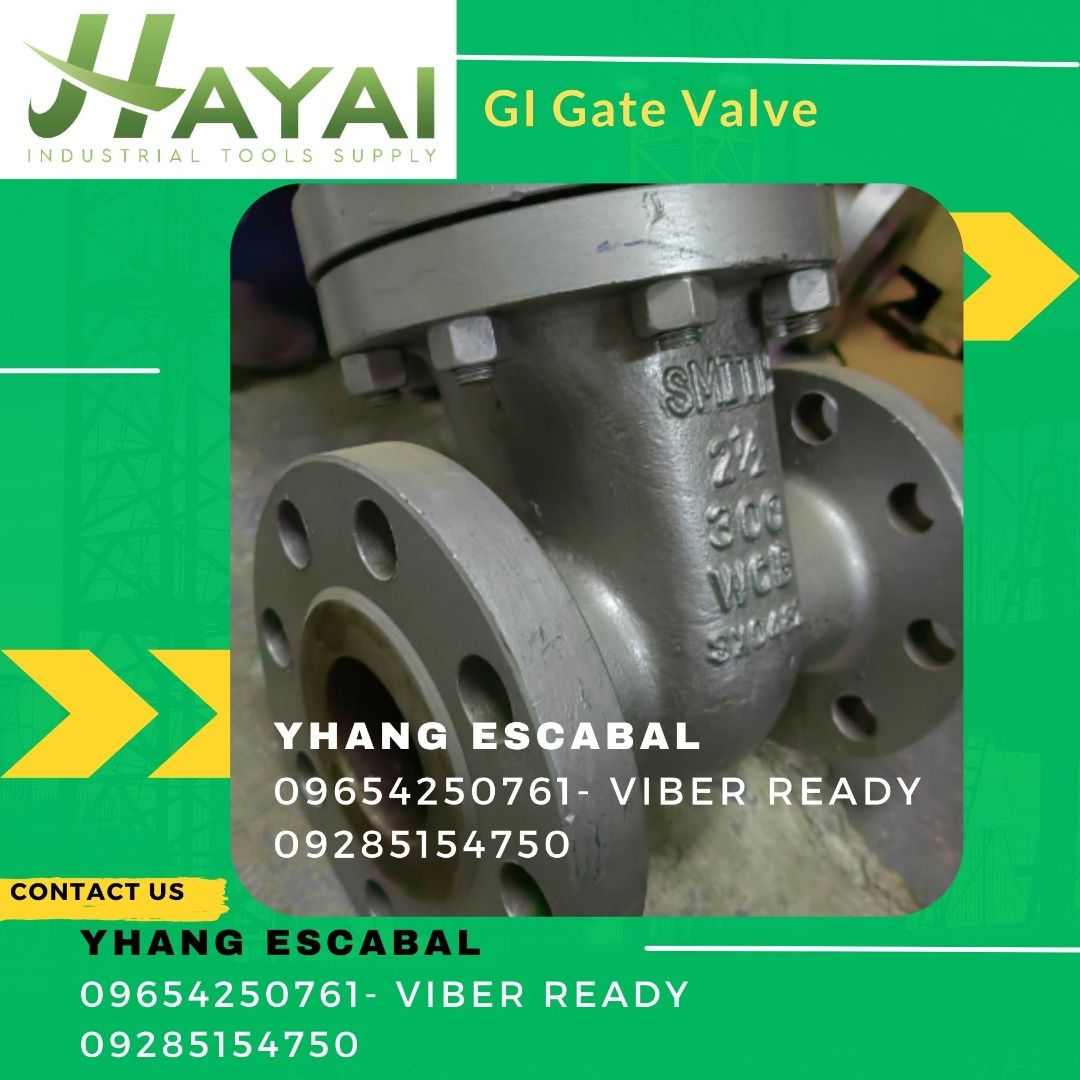 GI GATE VALVE, Commercial & Industrial, Construction & Building ...
