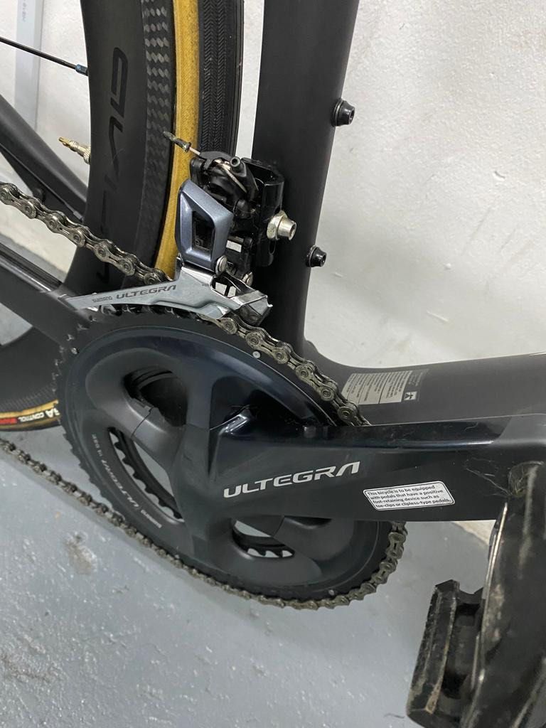 GIANT TCR ADVANCED PRO COMPACT WITH SHIMANO ULTEGRA R8000 FULL GROUPSET ...