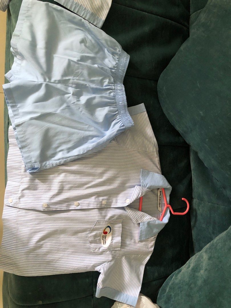 GIIS Kindergarten uniform size 4, Babies & Kids, Babies & Kids Fashion ...