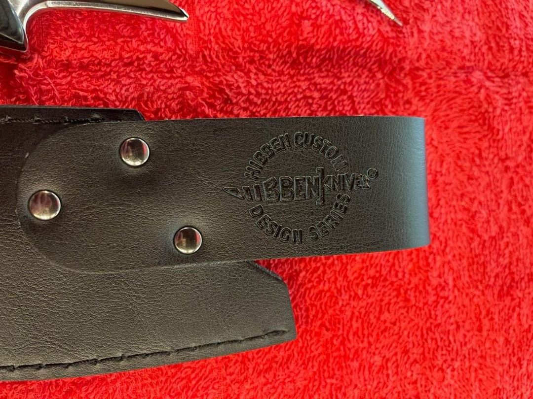 Gil Hibben Reaper K@r@mbit with Leather Belt Sheath, Hobbies & Toys ...