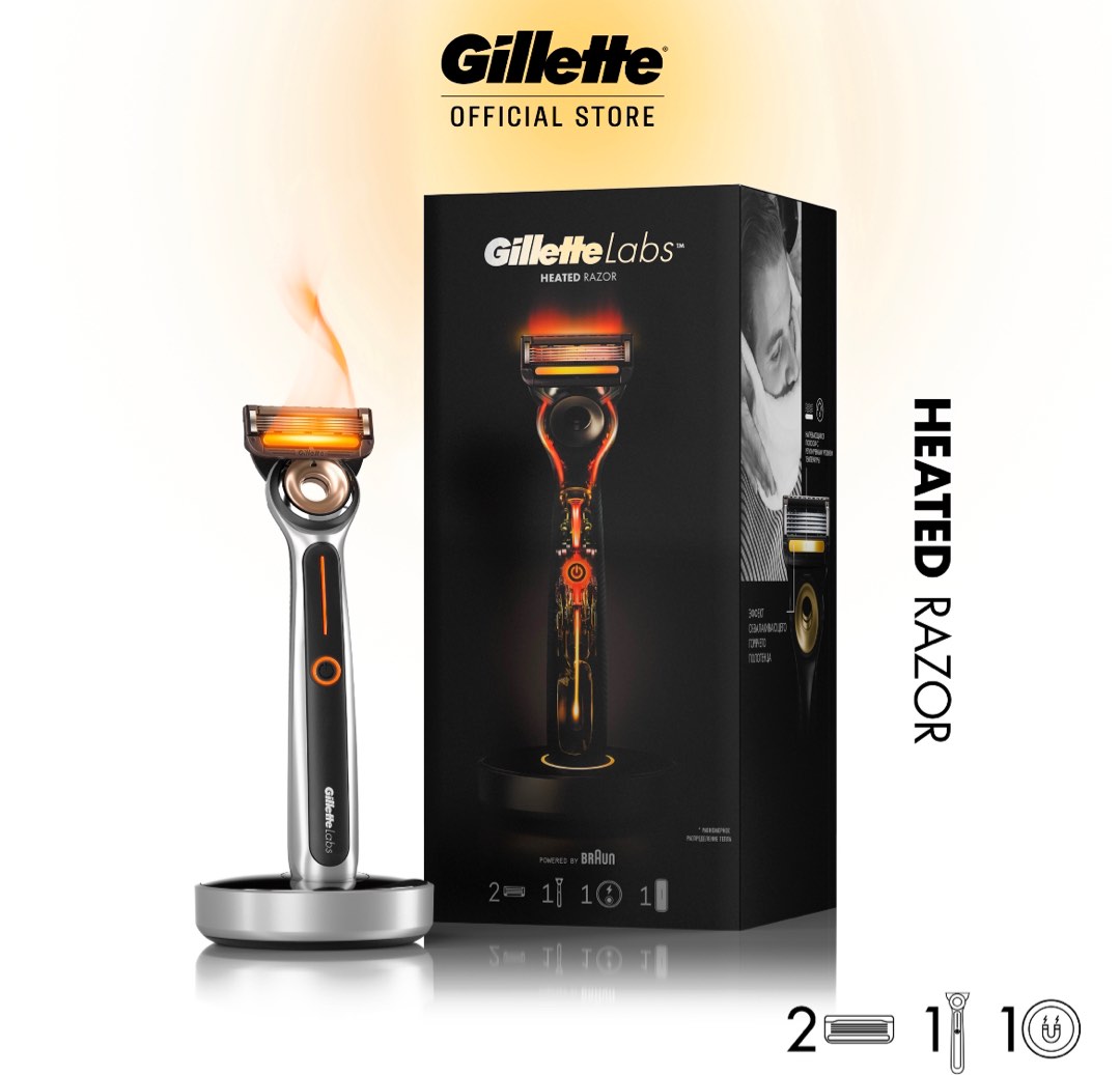 Gillette Labs Heated Razor (Brand New), Beauty & Personal Care, Men's ...