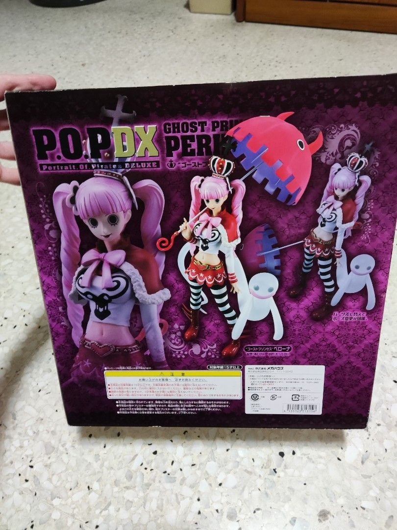 Gold Toei One Piece POP DX Ghost Princess Perona Anime Figure Figurine ...
