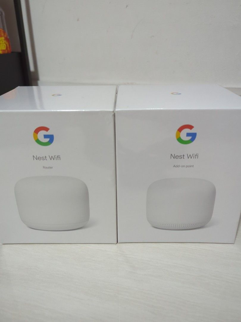 Google nest wifi router and add on point., Computers & Tech, Parts & Accessories, Networking on ...