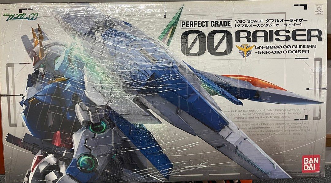Gundam 00 Raiser Perfect Grade, Hobbies & Toys, Toys & Games on Carousell