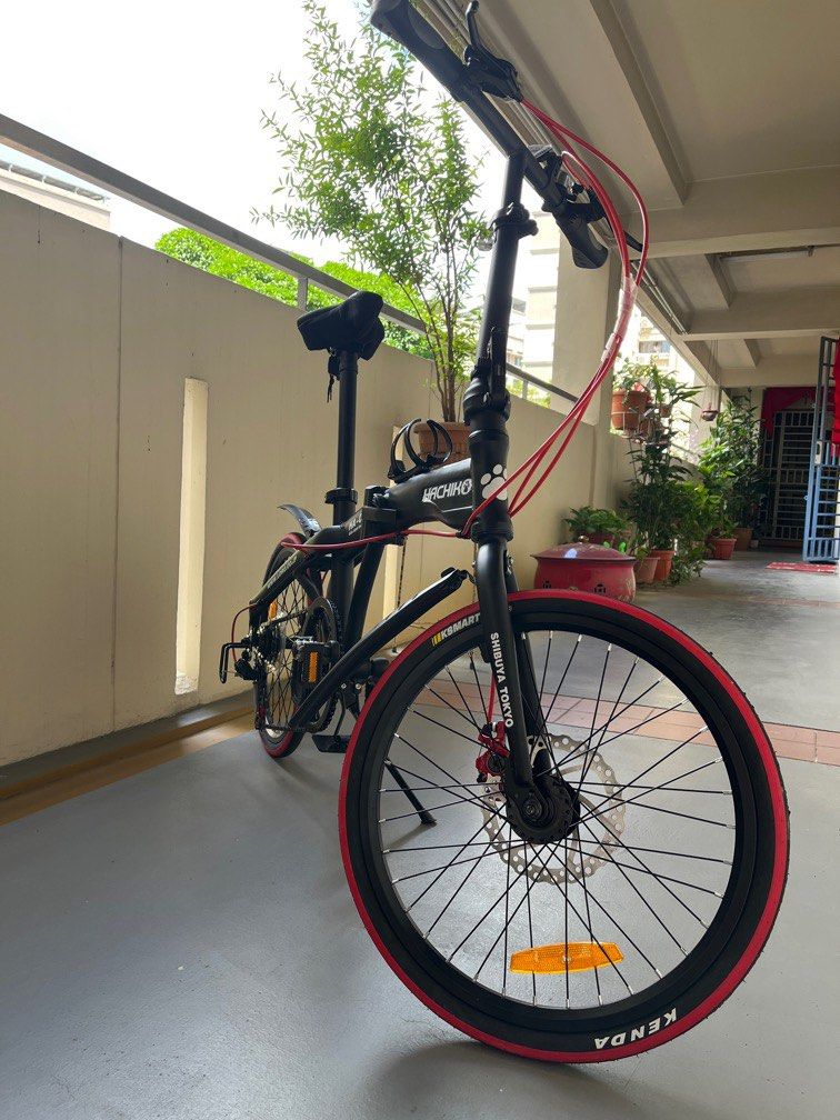 Hachiko HA-01 Foldable Bicycle, Sports Equipment, Bicycles & Parts, Bicycles on Carousell