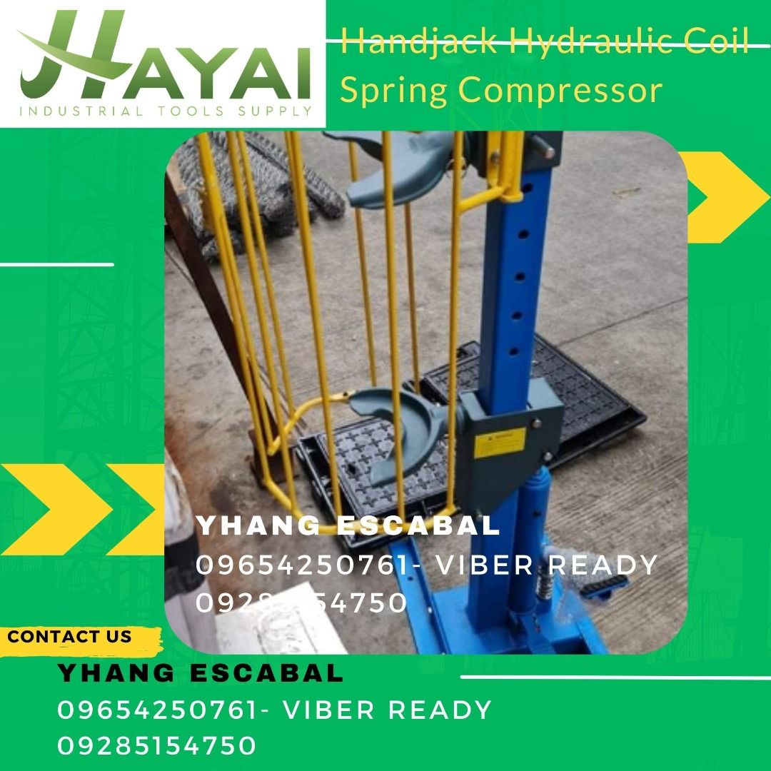 HANDJACK HYDRAULIC COIL SPRING COMPRESSOR, Commercial & Industrial ...