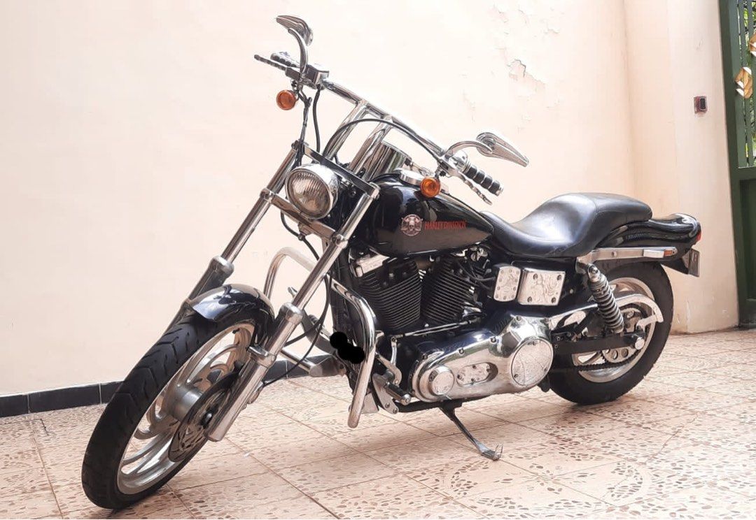 Harley Davidson DYNA Wide Glide '94 (EVO), Mobil & Motor, Mobil untuk ...