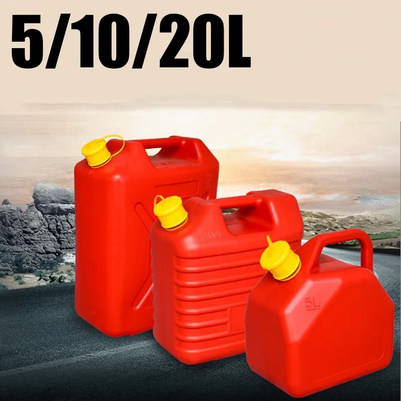 Fuel Can Petrol Car Spare Tank Petrol 10L 20L Gasoline Jerry Can ...