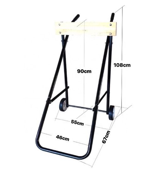 Heavy Duty Engine Trolley , Foldable Outboard motor Trolley, Sports ...