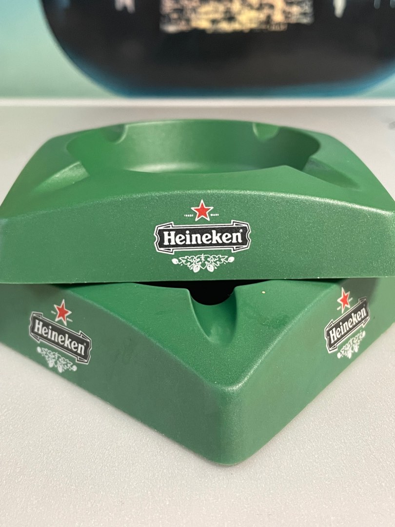 Heineken Collectible Ashtray - 2Pcs 800, Hobbies & Toys, Memorabilia ...